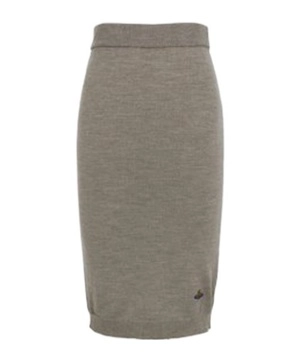 VIVIENNE WESTWOOD Bea Orb-embroidered Knitted Skirt - No