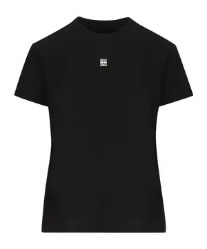 Givenchy 4g Plaque Crewneck T-shirt - No