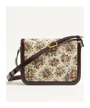 Valentino Garavani Vlogo Signature Foldover Shoulder Bag - Nude