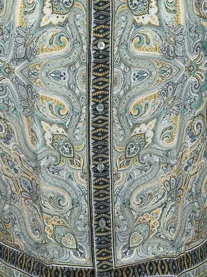 Etro Paisley Short-sleeved Shirt - Gray