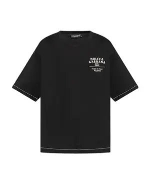 Dolce & Gabbana Dolce Gabbana Logo Printed Crewneck T-shirt