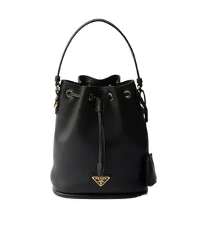 Prada Leather Mini Bucket Bag