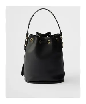 Prada Leather Mini Bucket Bag