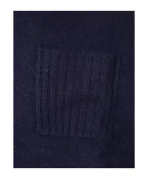 BALLANTYNE Spread Collar Sweater With Chest Pocket