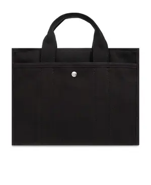 COACH Embroidered Logo Shopper Bag