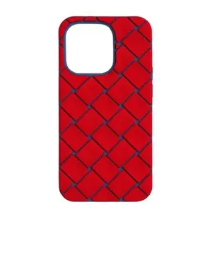 Bottega Veneta Iphone 14 Pro Case - Red