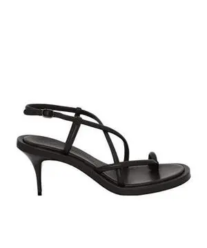 Alexander McQueen Strappy Kitten-heeled Sandals
