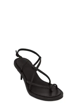 Alexander McQueen Strappy Kitten-heeled Sandals