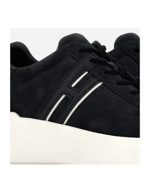 Hogan Suede Trainers - Blue