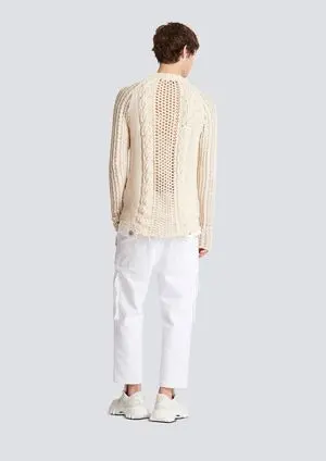 Balmain Unstructured Knitted Jumper