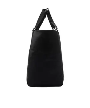 Burberry Shield Logo Detailed Tote Bag - Black