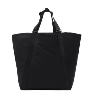 Burberry Shield Logo Detailed Tote Bag - Black