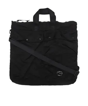 C.P. COMPANY Goggle Nylon Tote Bag - Black