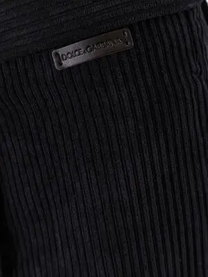 Dolce & Gabbana Straight Leg Corduroy Trousers