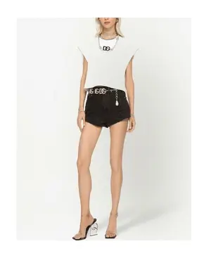 Dolce & Gabbana Logo Print Sleeveless T-shirt