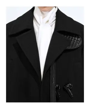 Bottega Veneta Wool And Mohair Gabardine Coat