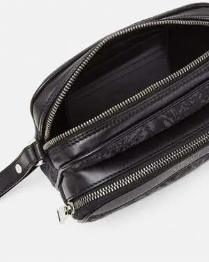 Versace Barocco Athena Zip-up Messenger Bag
