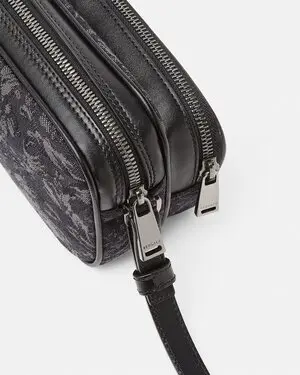Versace Barocco Athena Zip-up Messenger Bag