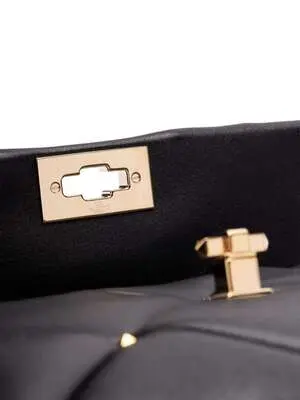 Valentino Garavani Roman Stud Foldover Top Shoulder Bag