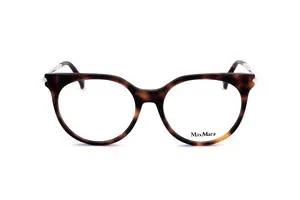 Max Mara Round Frame Eyeglasses - Black