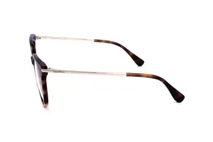 Max Mara Round Frame Eyeglasses - Black