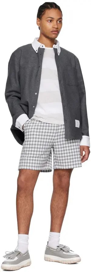 Thom Browne Cotton Long-sleeved Shirt