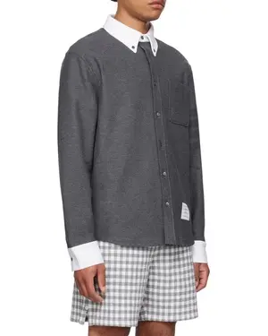 Thom Browne Cotton Long-sleeved Shirt