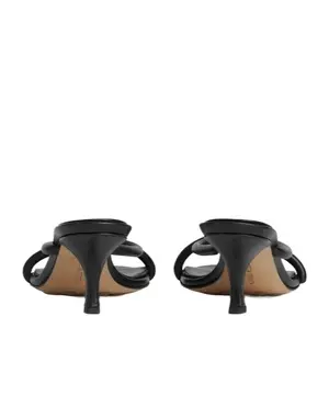 Bottega Veneta Leather Knot Detail Mules