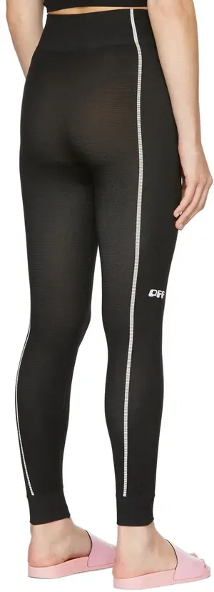 Off-White Logo Printed Leggings
