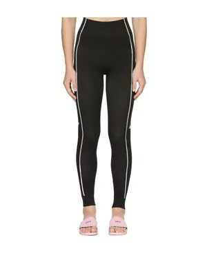 Off-White Logo Printed Leggings