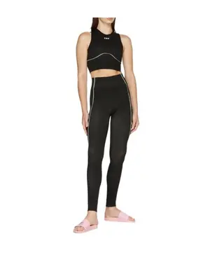 Off-White Logo Printed Leggings