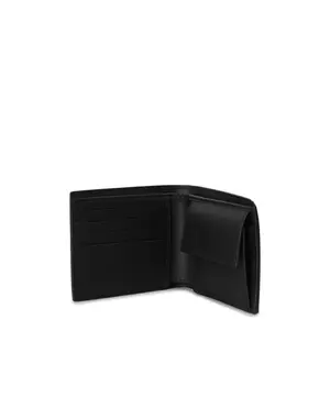 Bottega Veneta Folding Wallet - Black