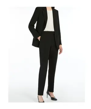 Max Mara Jerta Pleated Detail Pants - Black