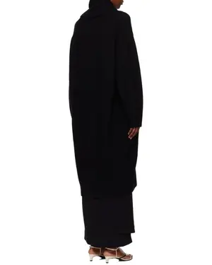 TOTEME Ribbed Shawl Collar Cardigan