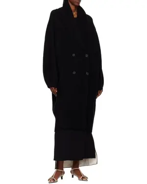 TOTEME Ribbed Shawl Collar Cardigan