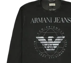 Emporio Armani Logo Details Long-sleeved T-shirt
