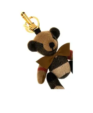Burberry Checked Bear Keychain