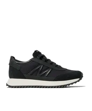 Moncler Pacey2 Suede Nubuck Sneakers - Black