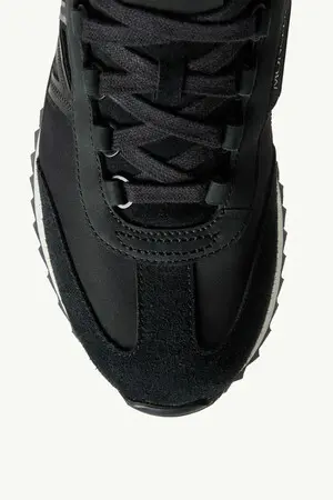 Moncler Pacey2 Suede Nubuck Sneakers - Black