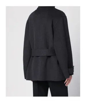Philosophy Di Lorenzo Serafini Double-breasted Coat With Belt