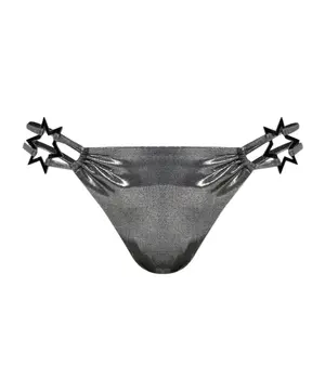 MISBHV Star-appliqué Bikini Bottoms - Black