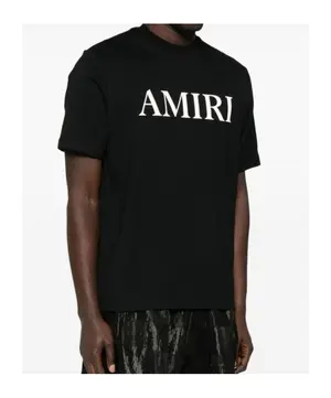 Amiri Logo Print T-shirt - Black