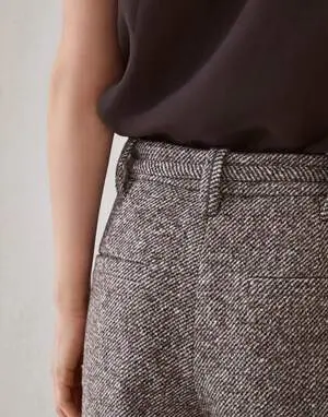 Brunello Cucinelli Cropped Straight-leg Trousers