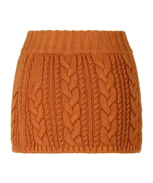Alanui Elasticated Waistband Mini Skirt