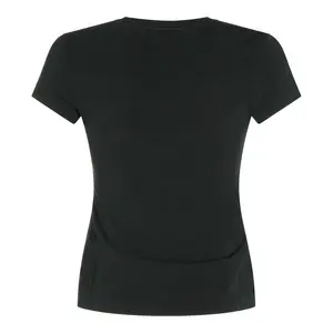 Alexander Wang Logo Embellished Crewneck T-shirt - Black