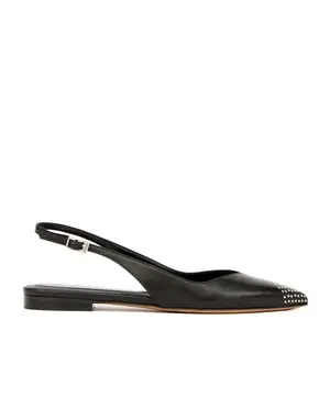 Isabel Marant Étoile Branee Ballet Flats With Stud Embellishments