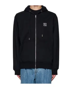 WOOYOUNGMI Logo Patch Hooded Jacket
