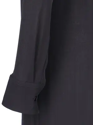 JIL SANDER Maxi Shirt Dress With Button Front And Classic Collar