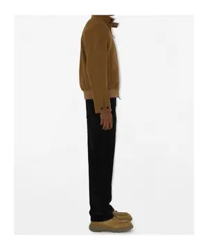 Burberry Zip-up High Neck Cashmere Jacket