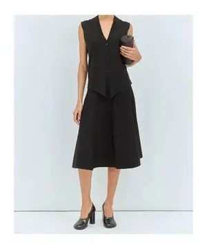 THE ROW Harley Mid-rise Midi Skirt
